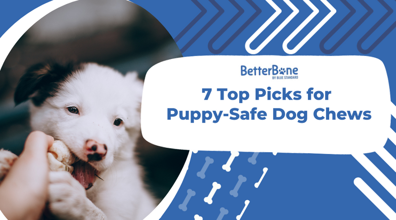 7 Top Picks for Puppy-Safe Dog Chews - BetterBone All Natural Eco-Friendly Dog Chews & Bones