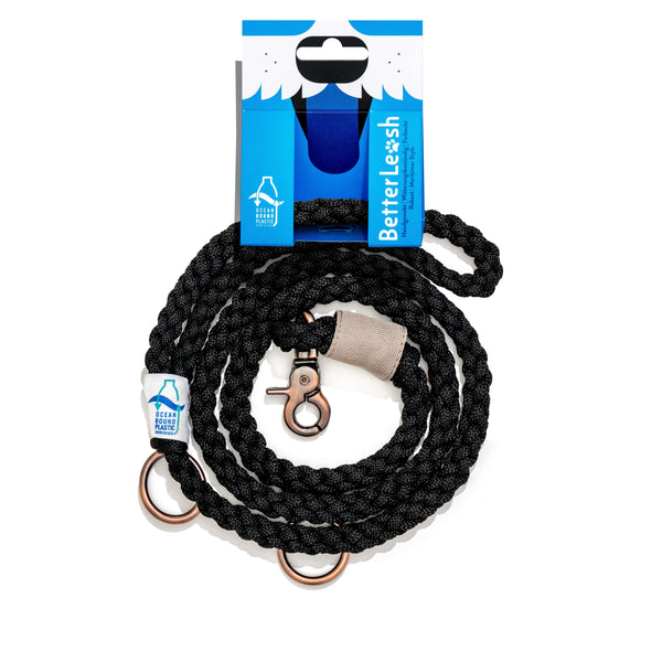 BetterLeash - 100% Fairtrade Recycled Ocean Bound Plastic Dog Leash ...